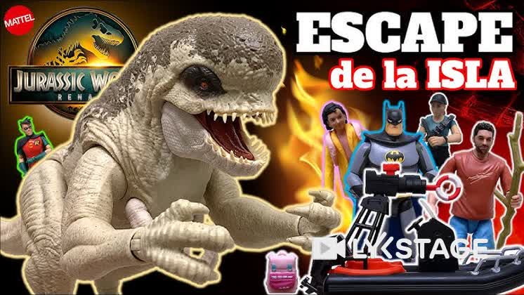 Set del DISTORTUS REX & Escape de la ISLA - Jurassic World Rebirth ...